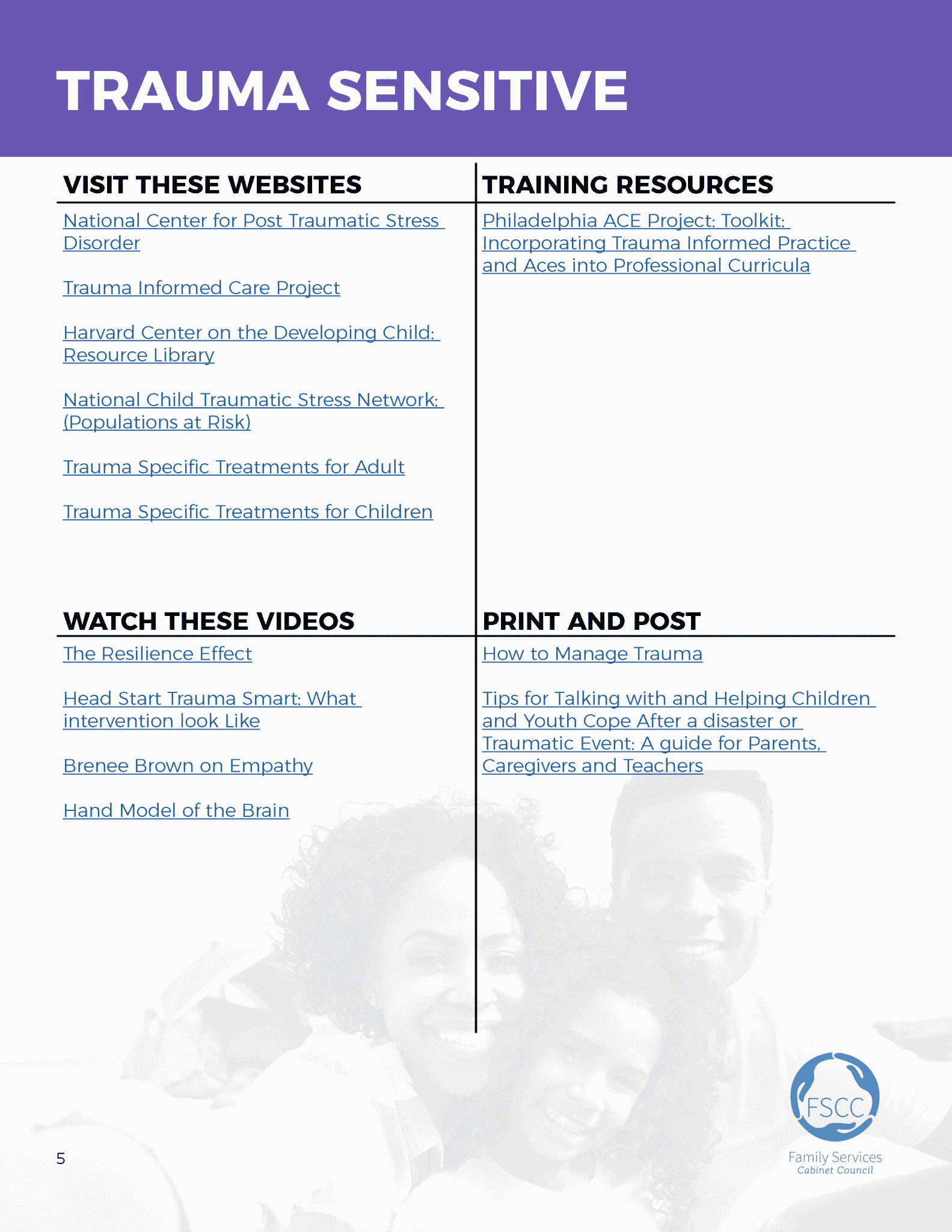 Trauma Informed Toolkit - Trauma Matters Delaware