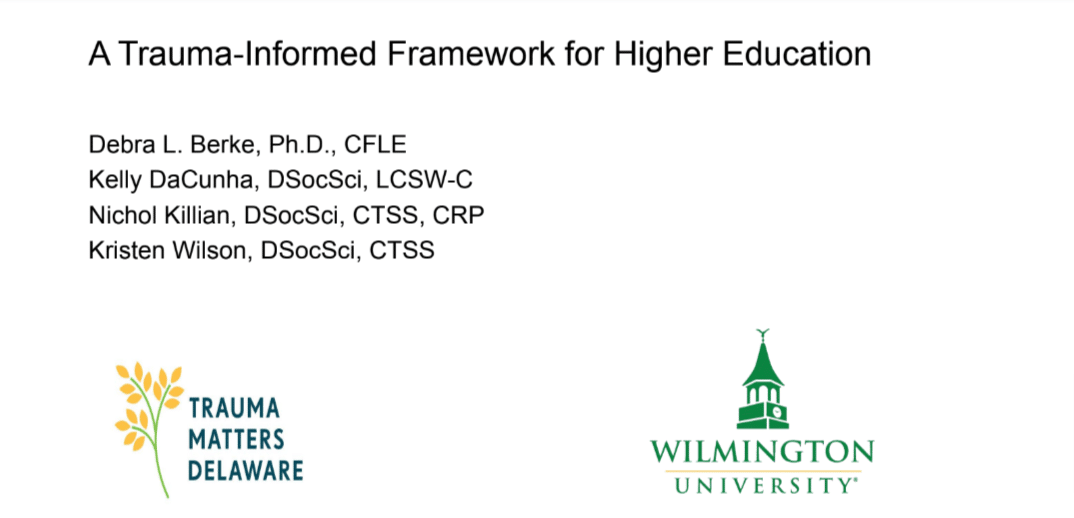 Education - Trauma Matters Delaware